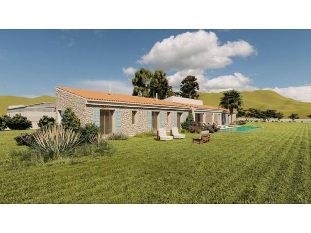 SANT JOAN / PETRA: Rural plot WITH BUILDING PERMIT for a finca for sale